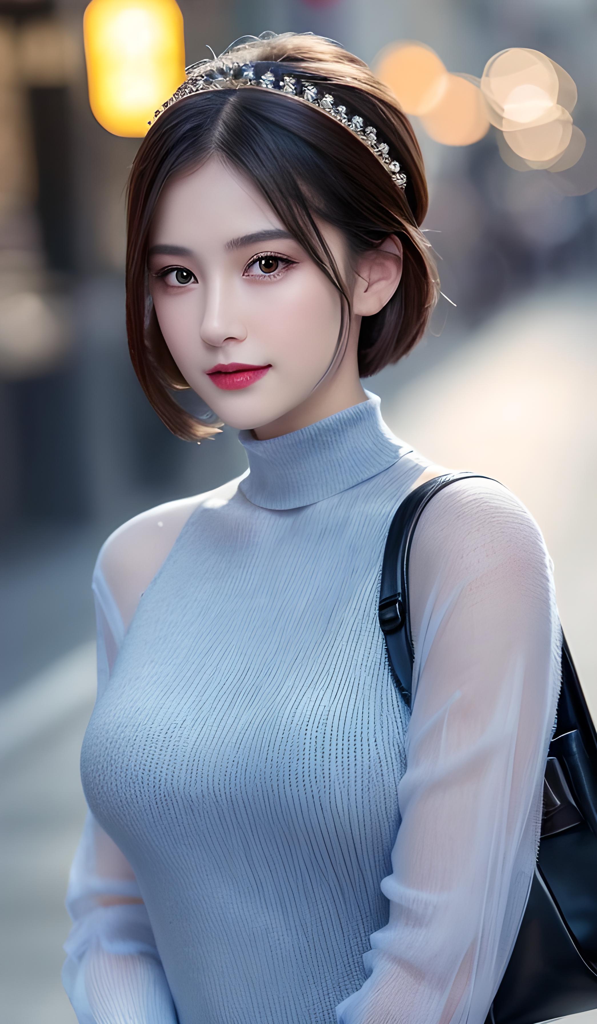 街拍美女 | 无界AI