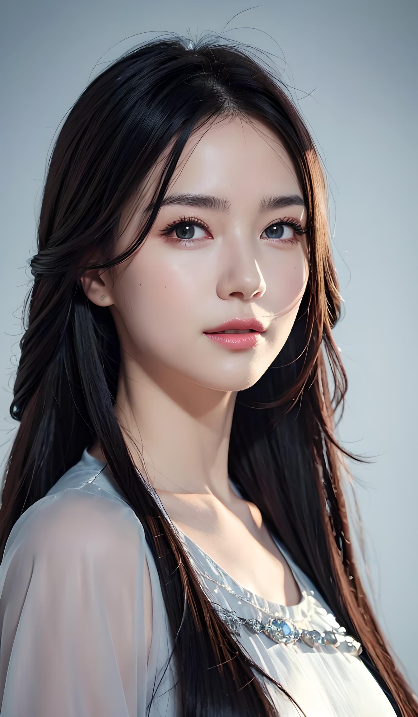 大眼睛mei nv | 无界AI