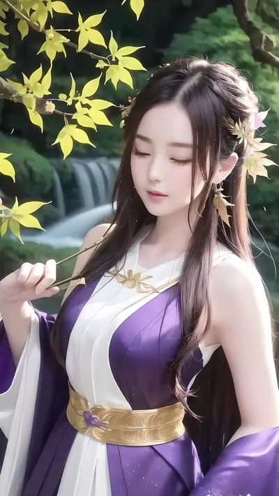 妹妹说紫色很有韵味~ 无界ai
